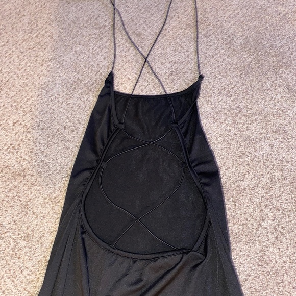 Dresses | Open Back Black Dress | Poshmark